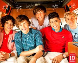 Poster, Affiche One Direction - group en ligne | 3+1 GRATUIT | Europosters