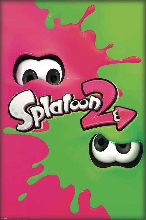 Splatoon 2 - Squids Poster, Affiche | All poster chez Europosters