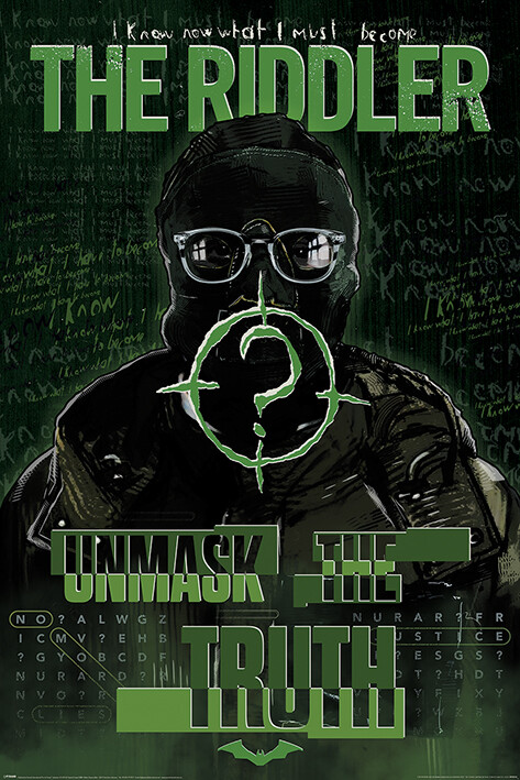 Poster, Affiche The Batman - Riddler en ligne | 3+1 GRATUIT | Europosters