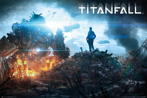 Poster, Affiche Titanfall - IMC pilot en ligne | 3+1 GRATUIT | Europosters