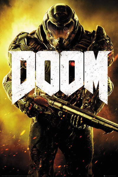 Doom - Marine Poster, Affiche | Acheter-le sur Europosters.fr