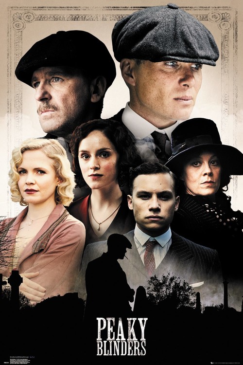 Peaky Blinders - Cast Poster, Affiche | Acheter-le sur Europosters.fr