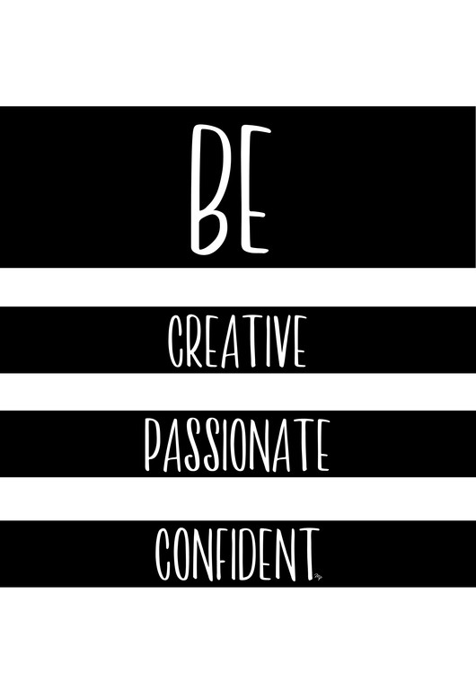 Illustration artistiques | Be Creative, Martina Pavlova | Europosters