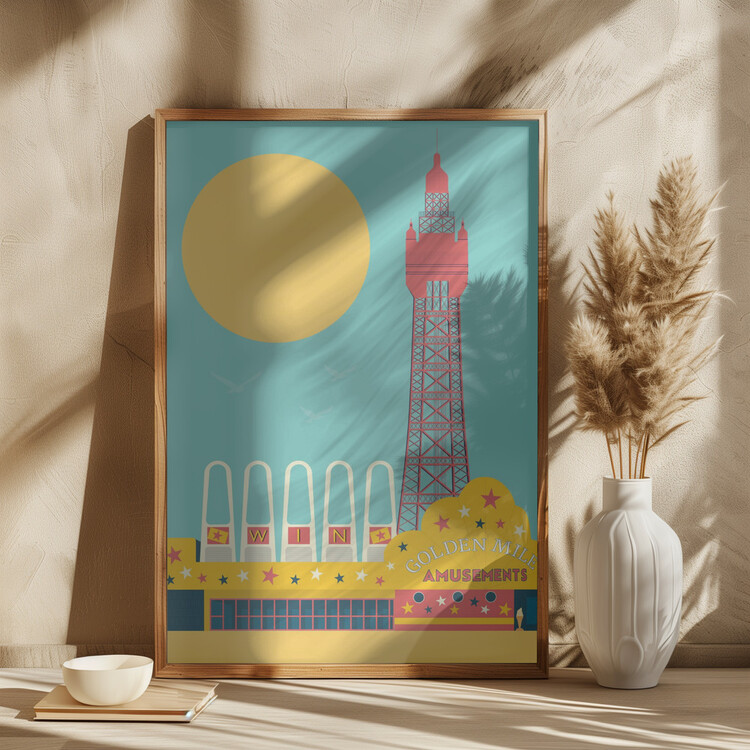 Illustration artistiques | Blackpool | Europosters