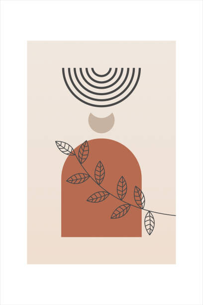 Illustration artistiques | Boho wall art decoration printable poster ...