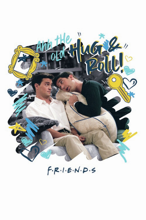 Poster, quadro Friends - Hug and Roll! | Regalos, merch | Posters