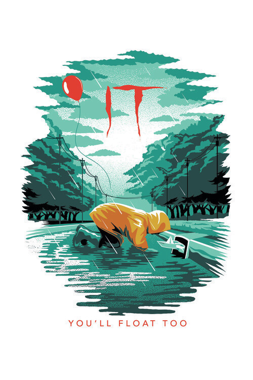 Poster, Bilde IT - You will float too | Merchandise | Europosters