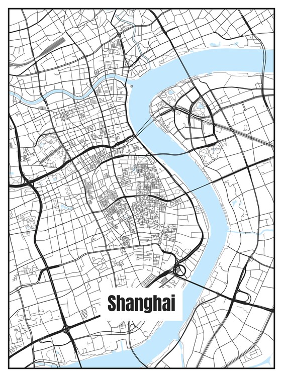 Shanghai Affiches et Posters sur EuroPosters.fr