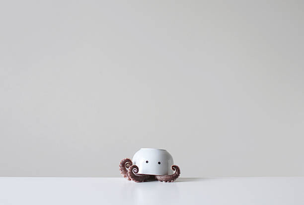 Umělecká ilustrace | Octopus tentacles under an upside down, pchyburrs ...