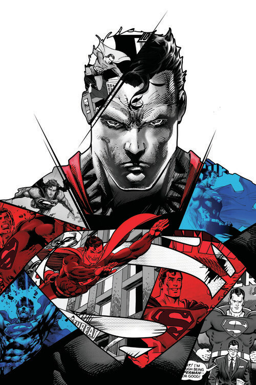 Plakát, obraz Superman - Split | Dárky a merch | Posters.cz