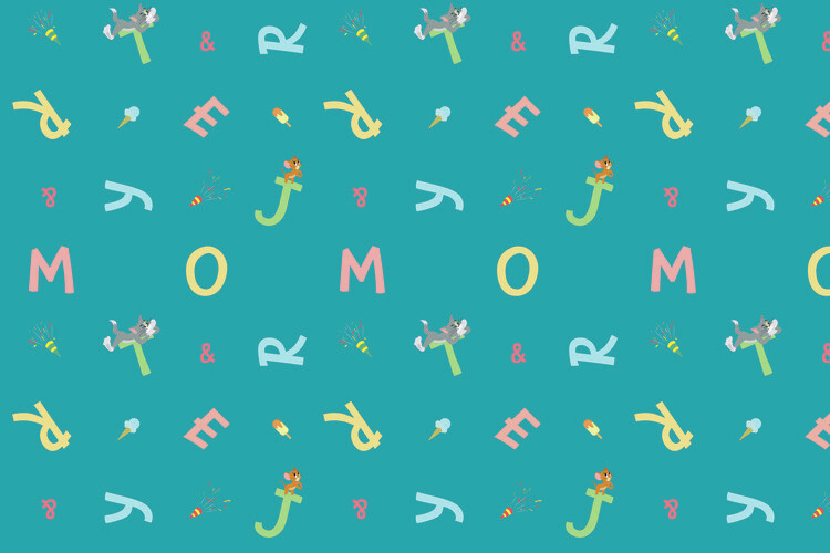 Poster, tablou Tom and Jerry - Letters | Cadouri & Merchandise ...