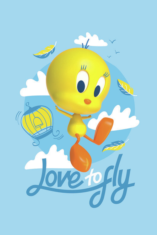 Poster, affiche Tweety - Love to fly | Cadeaux et merch | Europosters