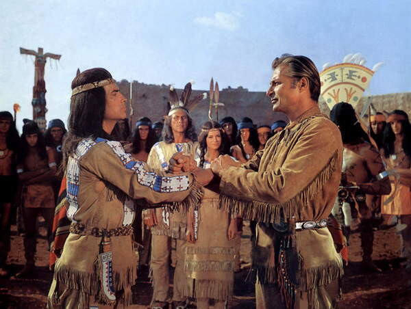 Winnetou - 1. Teil by Harald Reinl, 1963 | Plagáty, Obrazy a Fototapety ...