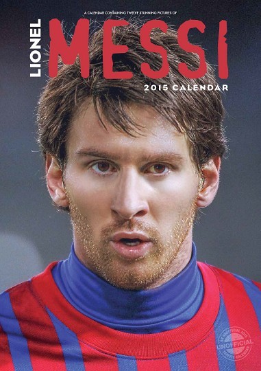 Lionel Messi - Calendare de perete 2015 | Cumpără pe Europosters
