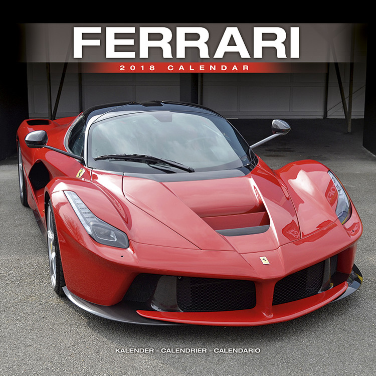 Ferrari - Calendari da muro 2018 | Compra su Europosters