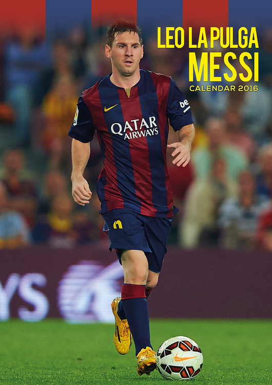 Lionel Messi - Calendari da muro 2016 | Compra su Europosters