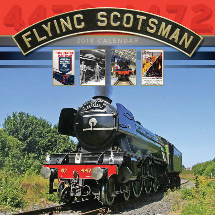 Flying Scotsman - Calendarios de pared 2018 | Consíguelos en Posters.es