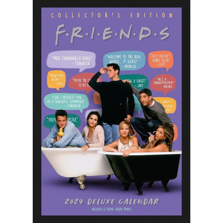 Friends Deluxe - Calendarios de pared 2024 | Consíguelos en Posters.es