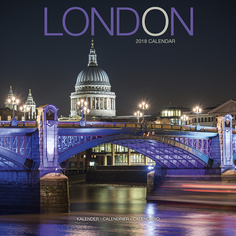 London - Calendarios de pared 2018 | Consíguelos en Posters.es