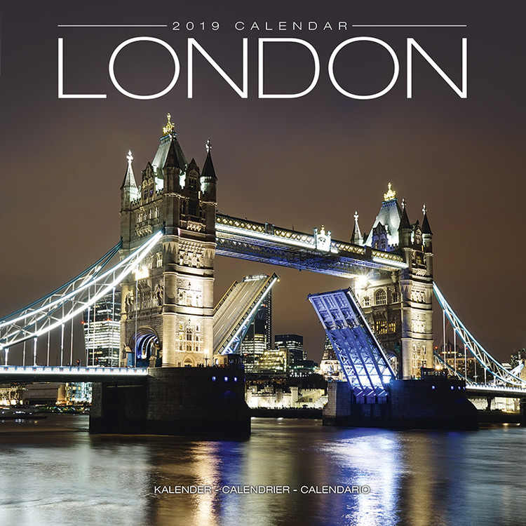 London - Calendarios de pared 2019 | Consíguelos en Posters.es