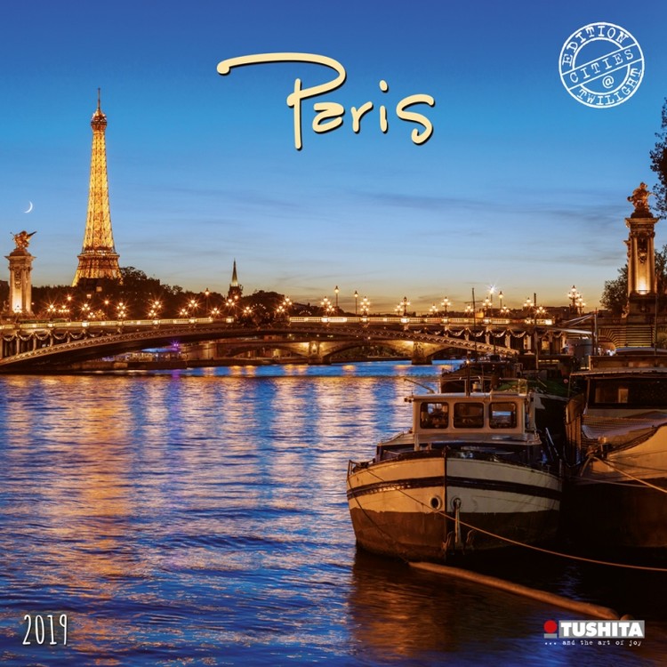 Paris - Calendarios de pared 2019 | Consíguelos en Posters.es