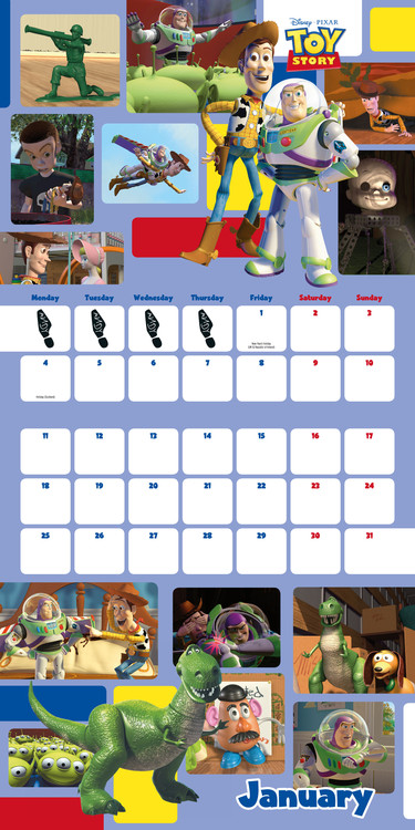 Pixar - Calendarios de pared 2024 | Consíguelos en Posters.es