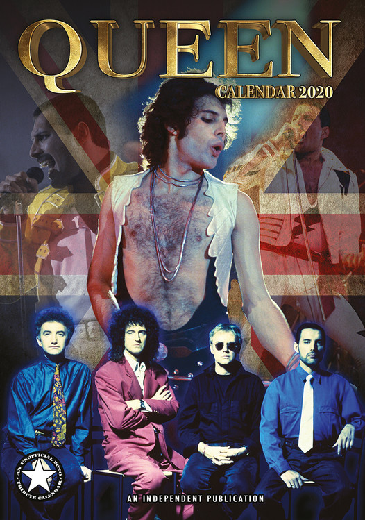 Queen - Calendarios de pared 2020 | Consíguelos en Posters.es