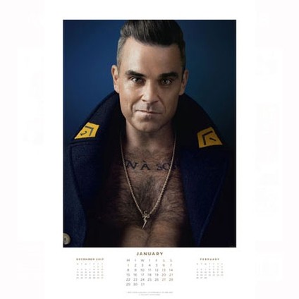 Robbie Williams - Calendarios de pared 2018 | Consíguelos en Posters.es