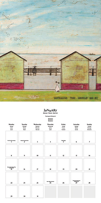 Sam Toft - Calendarios de pared 2018 | Consíguelos en Posters.es