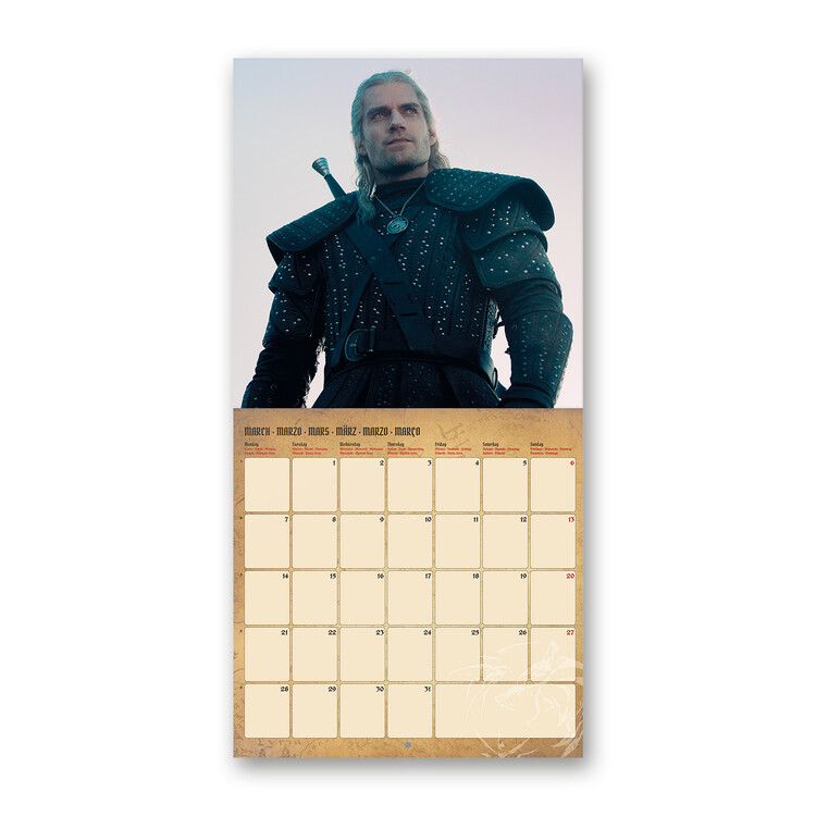 Witcher - Calendarios de pared 2022 | Consíguelos en Posters.es