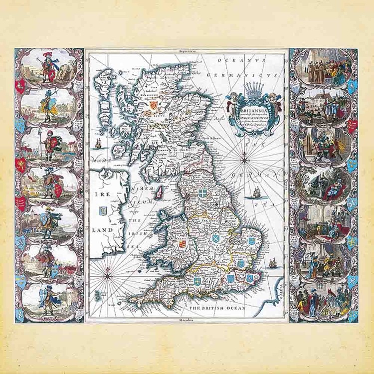 Antique Maps - Wall Calendars 2018 | Buy at Europosters