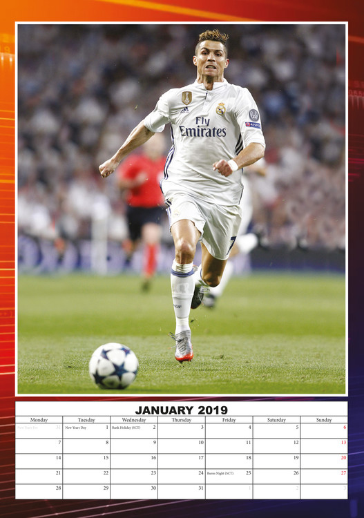 Cristiano Ronaldo - Wall Calendars 2019 | Buy at UKposters