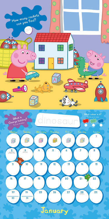 Peppa Pig - Wall Calendars 2017 | Buy at UKposters