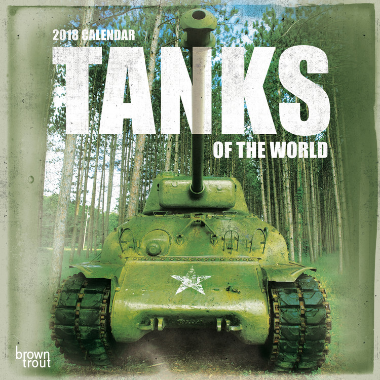 Tanks of the World - Calendriers 2018 | Achetez sur Europosters
