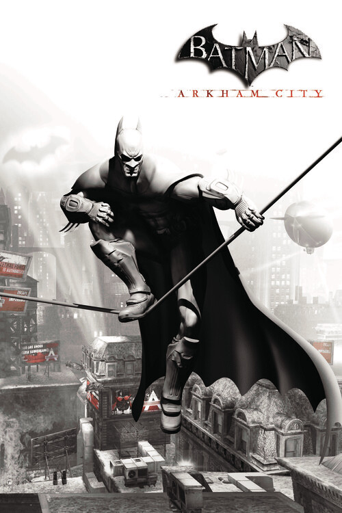 Batman Arkham City Poster Batman Arkham City Block Giant Wall Art
