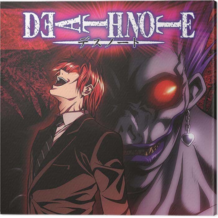 Canvas Wall Art Death Note - Laugh | Canvas Prints | UKposters