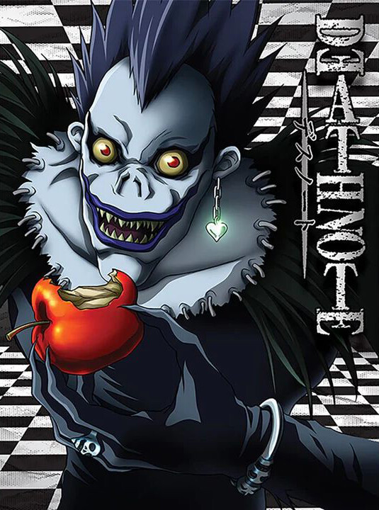 Canvas Wall Art Death Note - Ryuk Checkered | Canvas Prints | UKposters