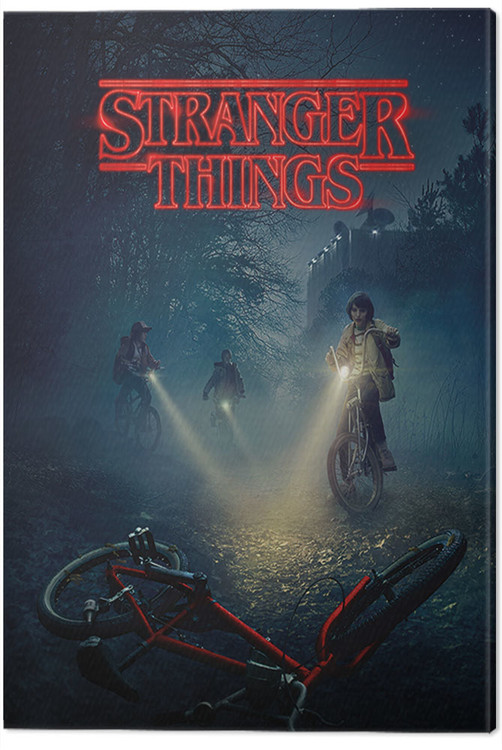 Canvas print Stranger Things - Bike | Fine Art Prints & Wall Decorations
