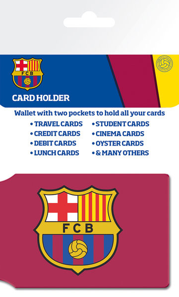 Card holder FC BARCELONA - crest | Tips for original gifts