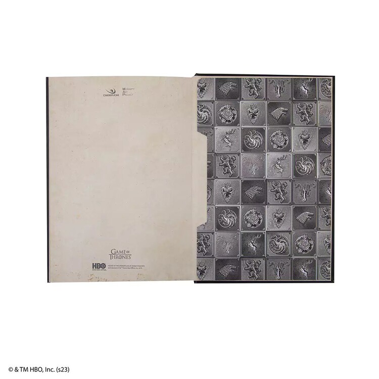 Cahier Game of Thrones - Westeros | Idées de cadeaux originaux ...