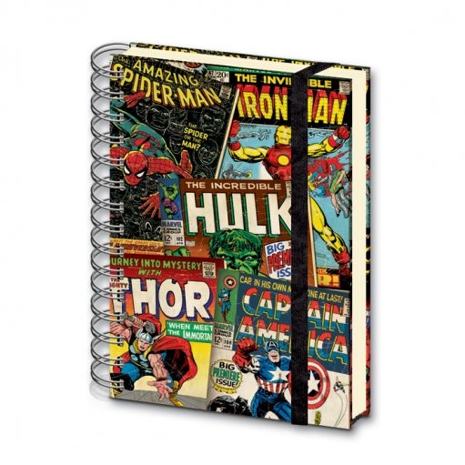 Cahier MARVEL - A5 | Idées de cadeaux originaux | Europosters