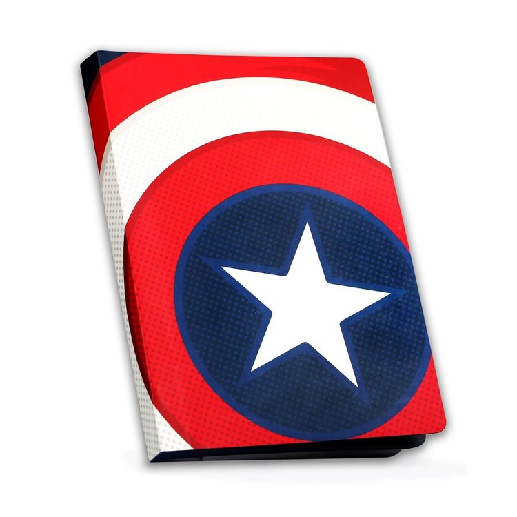 Cahier, journal Marvel - Captain America‘s Shield | Idées de cadeaux ...