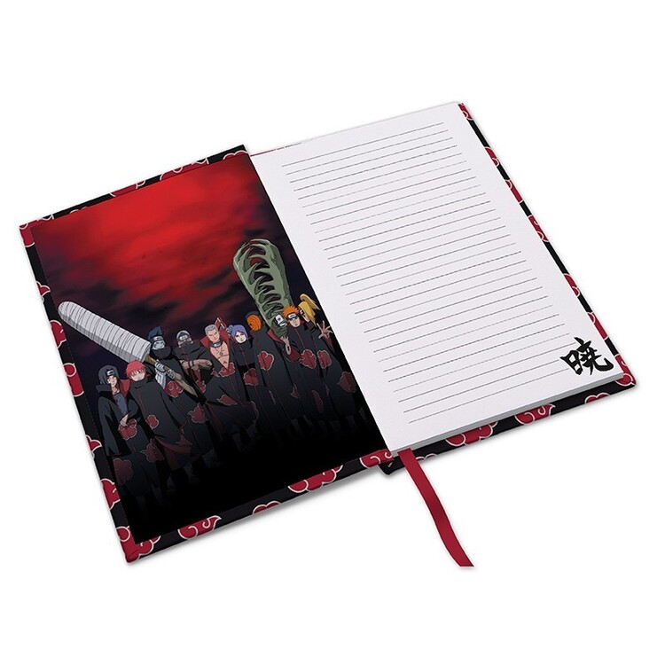 Cahier, journal Naruto Shippuden - Akatsuki | Idées de cadeaux originaux