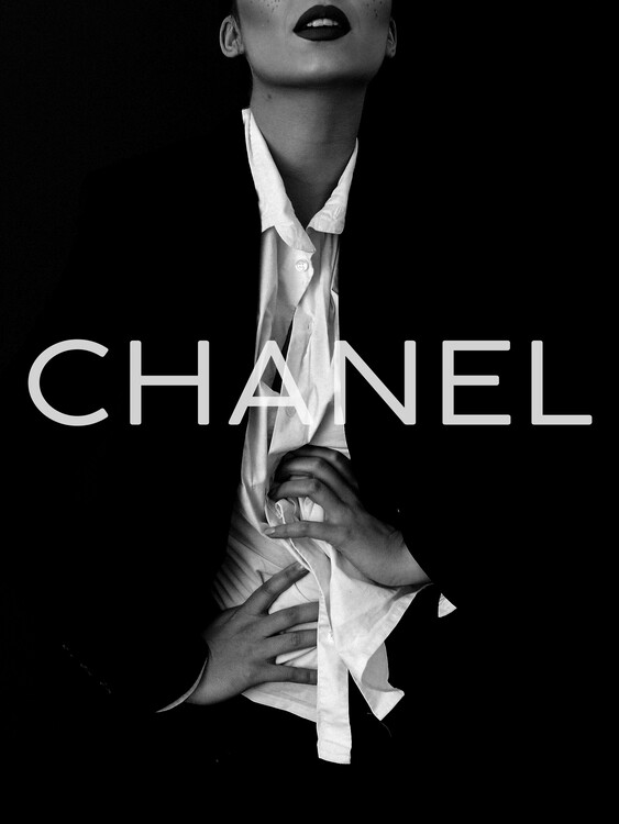 Kunstdruck Chanel model, Finlay & Noa | Poster, Wandbilder und Tapeten ...