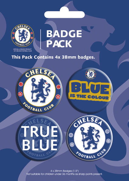 Set de chapas CHELSEA - pack 2 | Ideas para regalos originales