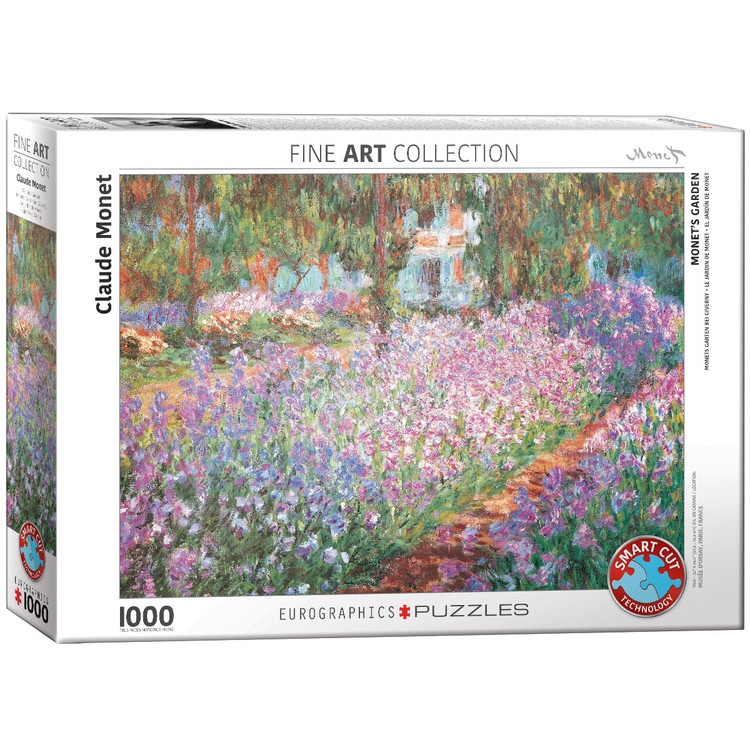 Puzzle Claude Monet - Monet's Garden | Idées de cadeaux originaux ...
