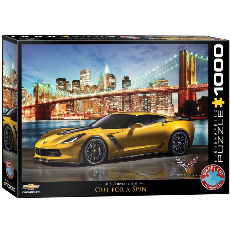 Jigsaw puzzle Corvette Z06 Out for a Spin | Tips for original gifts ...