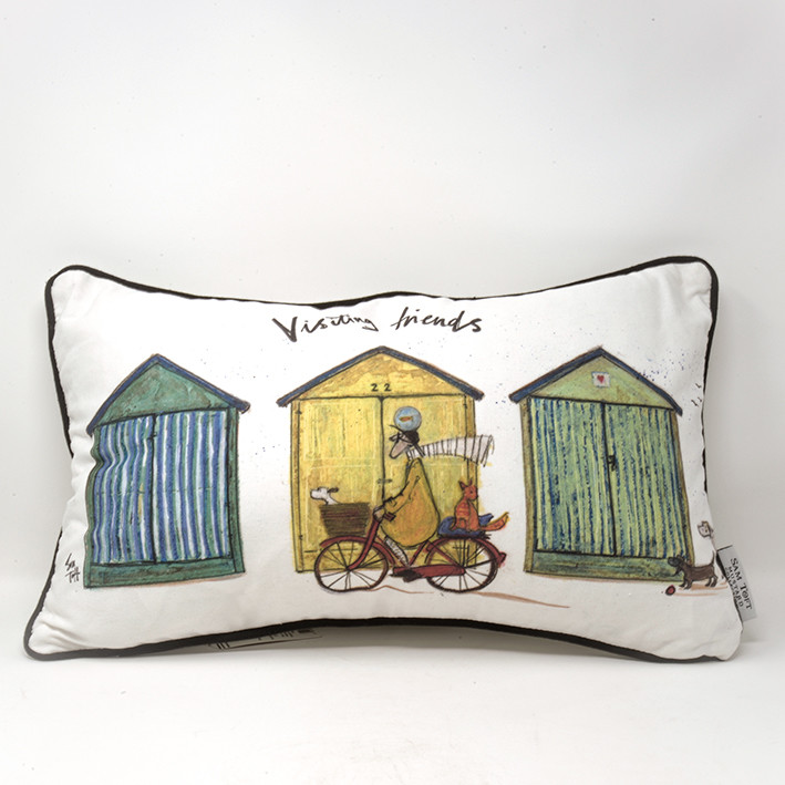 Cushion Sam Toft - Visiting Friends | Decoration & Home Accessories