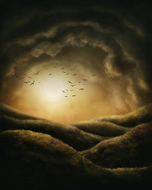 Dark Nature Paintings