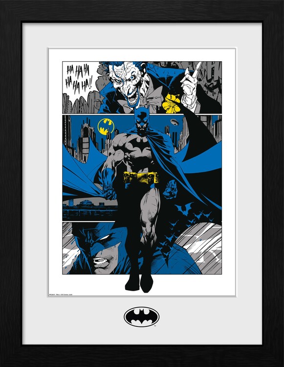 Lámina enmarcada DC Comics - Batman Panels| Pósters, cuadros | Posters.es